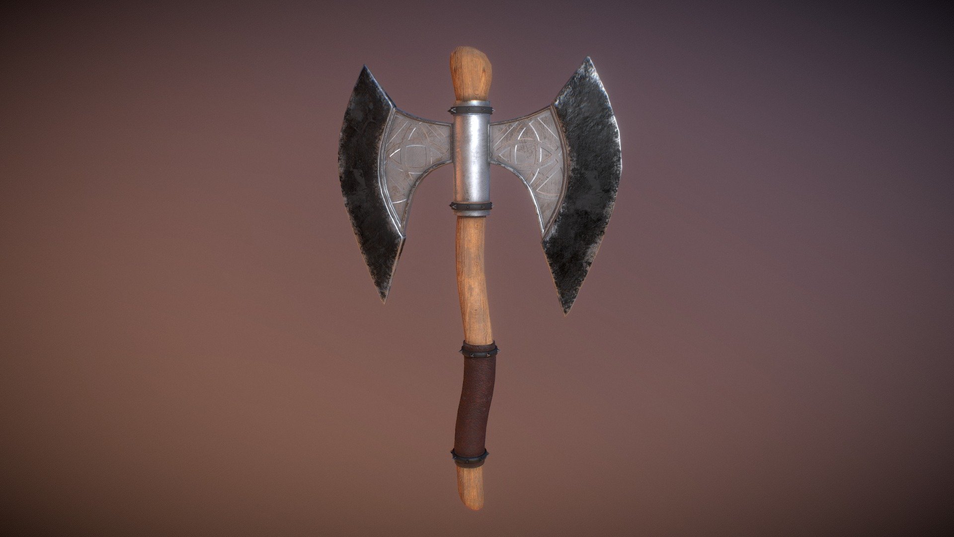 Battle Axe - 3D model by soykanmg [4a191c6] - Sketchfab