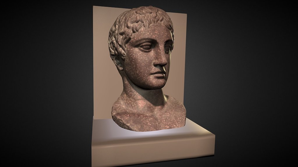 Roman Head - 3D model by Moshe Caine (@moshecaine) [4a19bcc] - Sketchfab