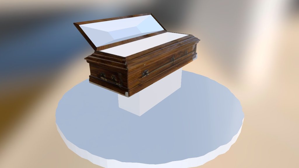 Ataud abierto modelo 1 color 2 - 3D model by MatiasMancilla [4a19fac ...