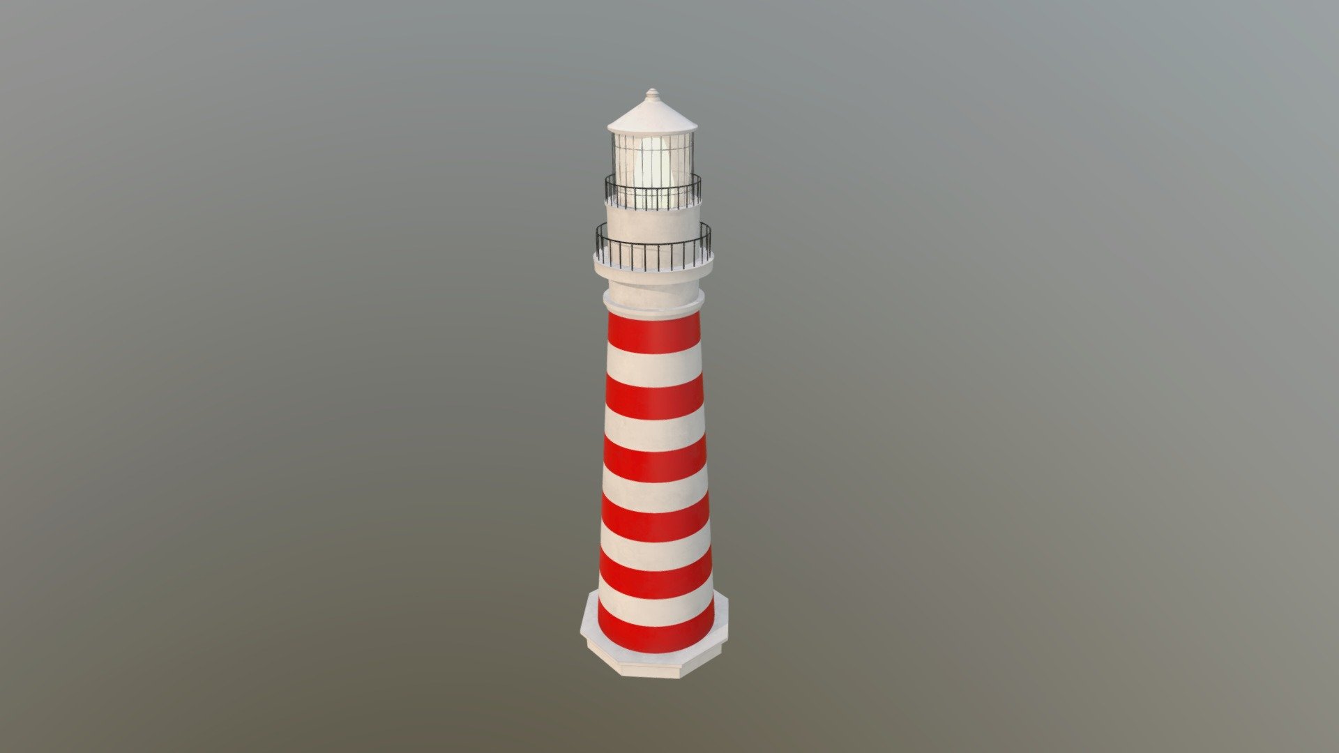 Lighthouse - 3D model by Brandon Funk (@texasfunk101) [4a1a8cf] - Sketchfab