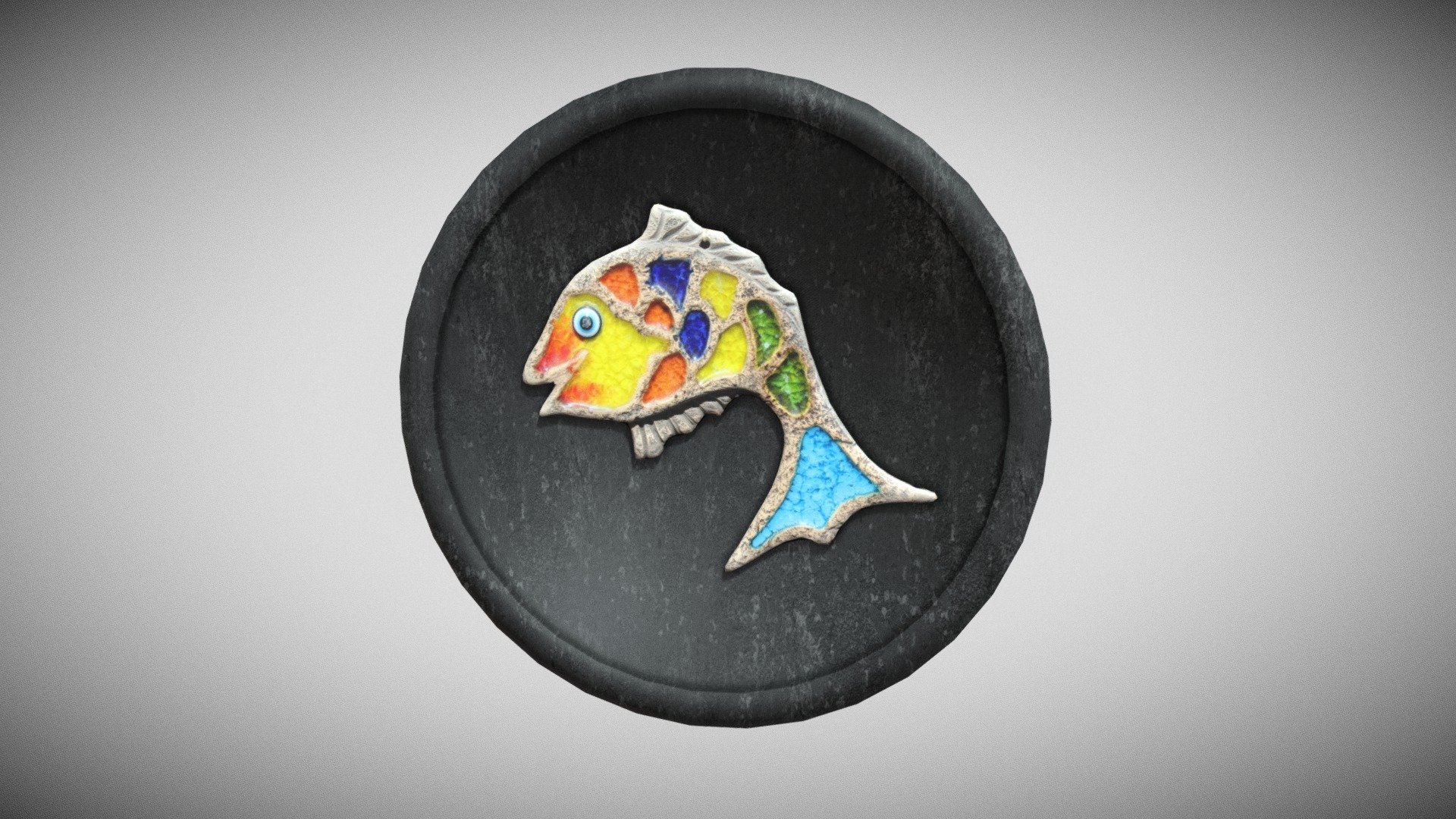 3D Fish relief table 02 model - 3D model by nvere [4a1cd36] - Sketchfab