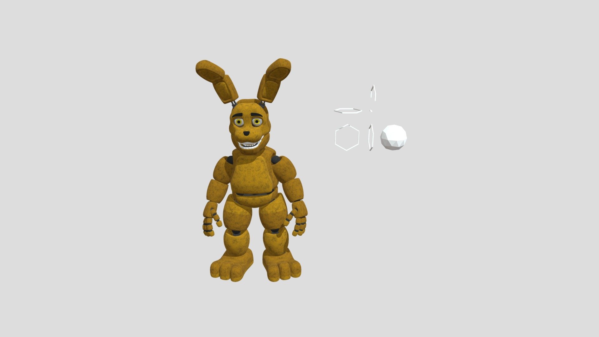 Springbonnie_V3.0 - 3D model by Purem [4a1e551] - Sketchfab