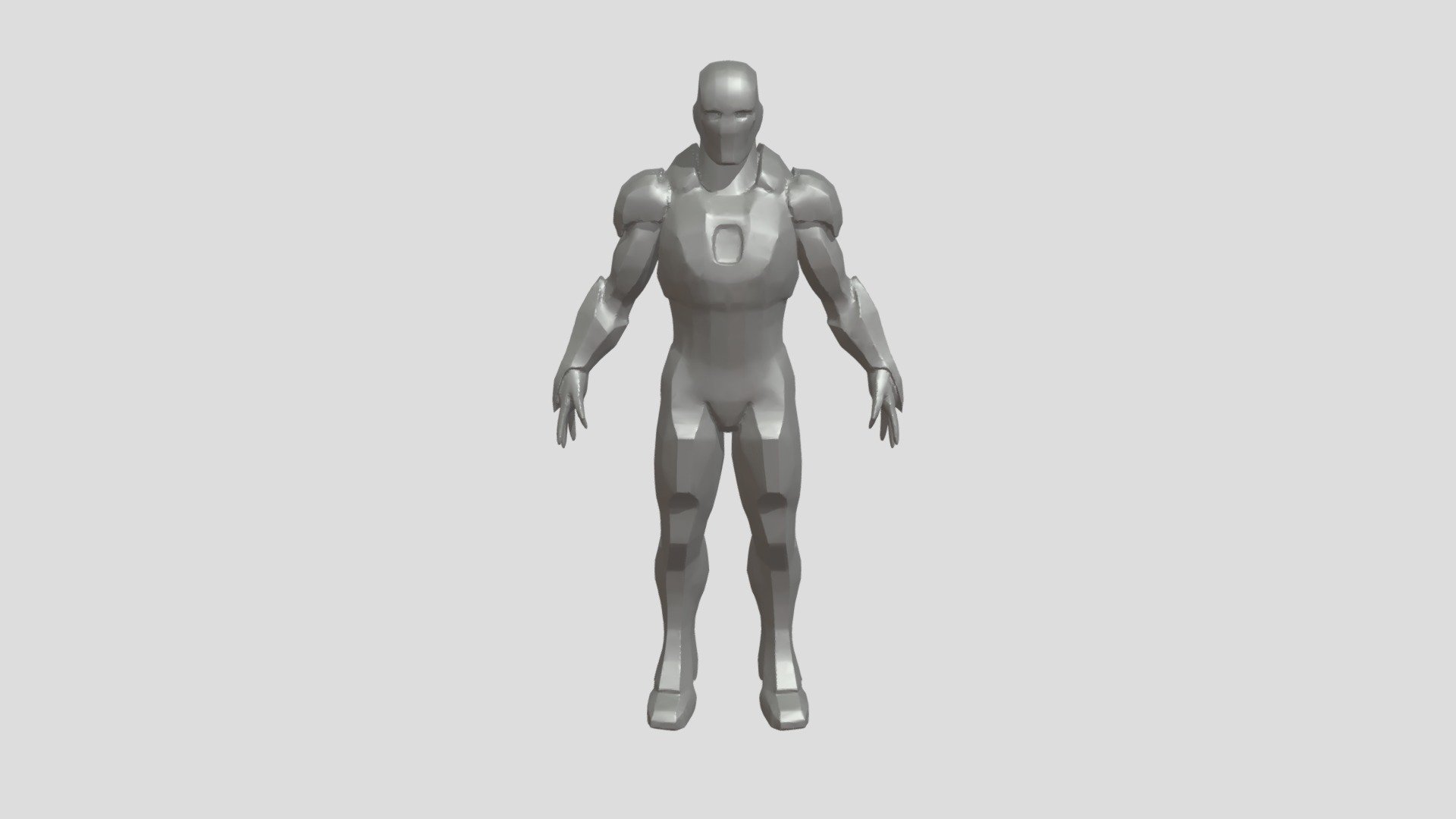 robotic humanoid figure - 3D model by Rockin (@RockinHeaven) [4a1e8af ...