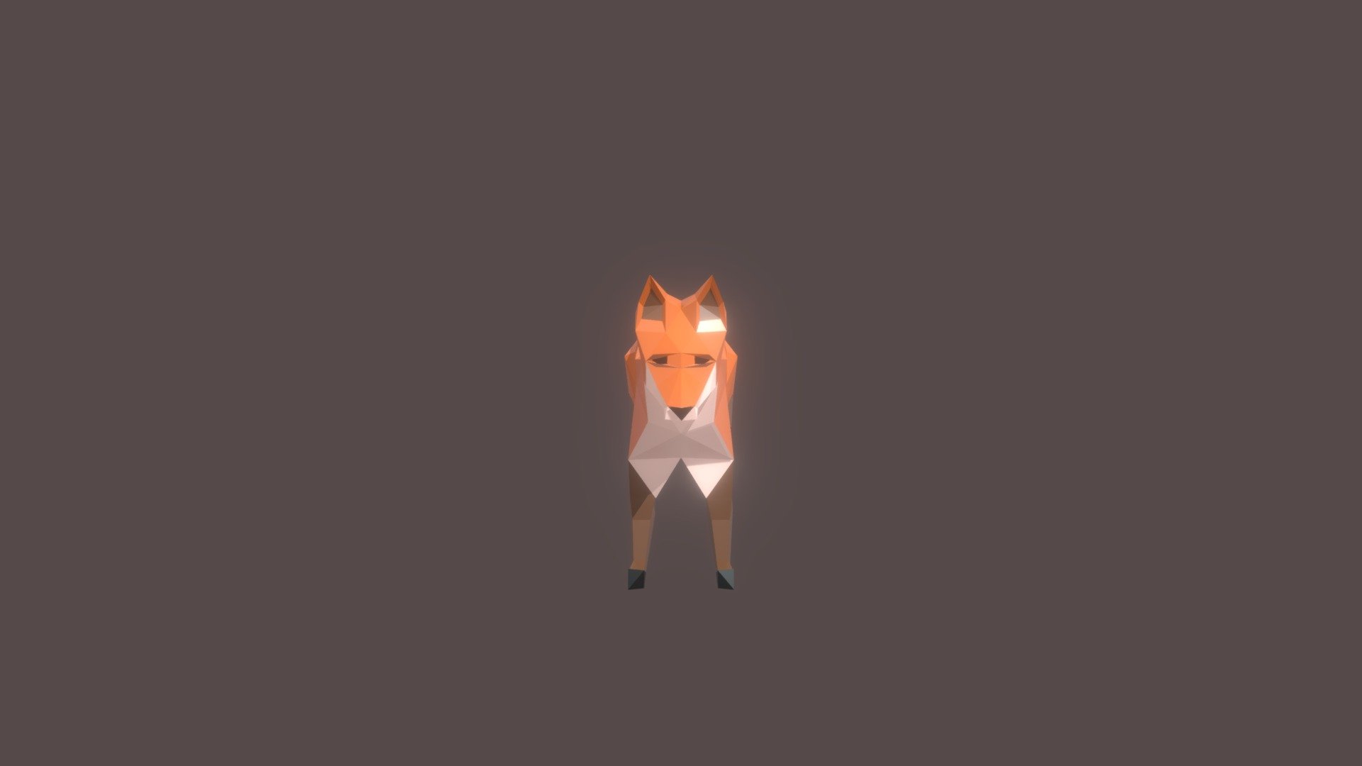 Low Poly Fox - Download Free 3D model by JangoFettX183 [4a1f066 ...