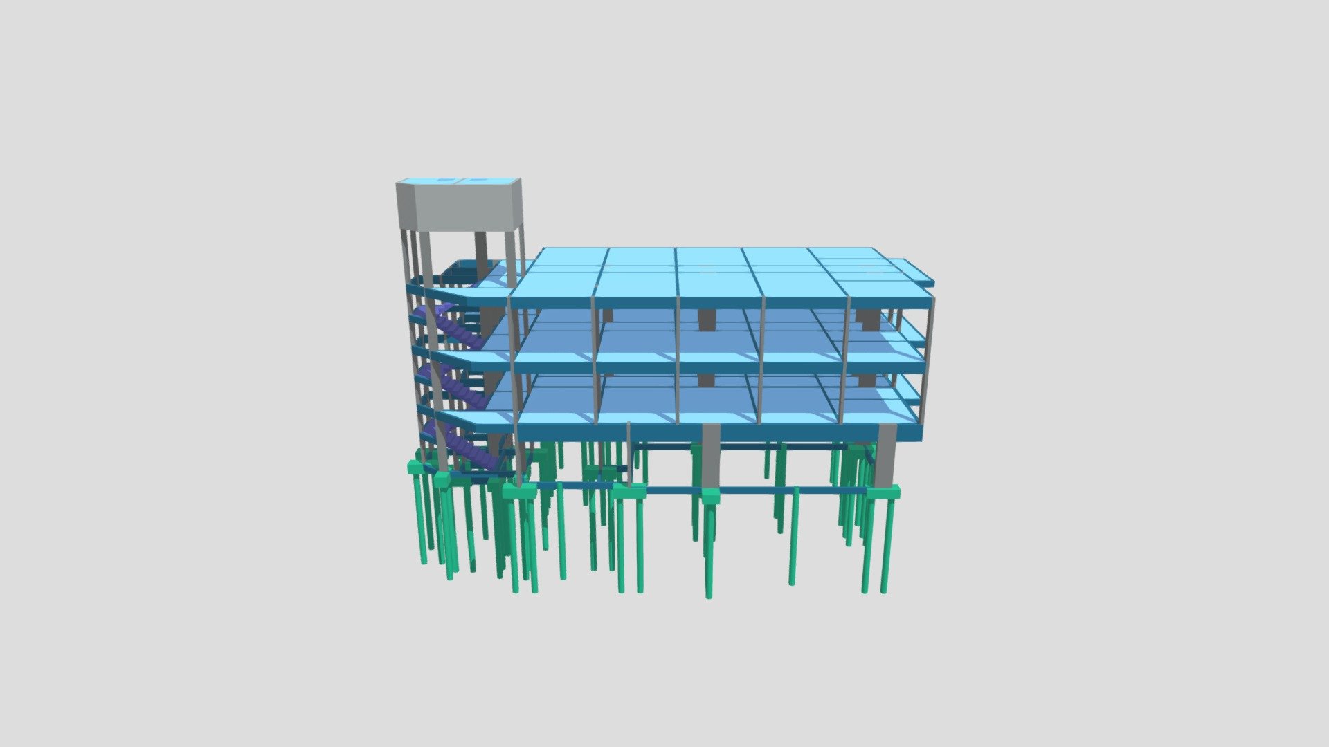 ANTILLA HOTEL - 3D model by viktorgarcia [4a1f1f5] - Sketchfab