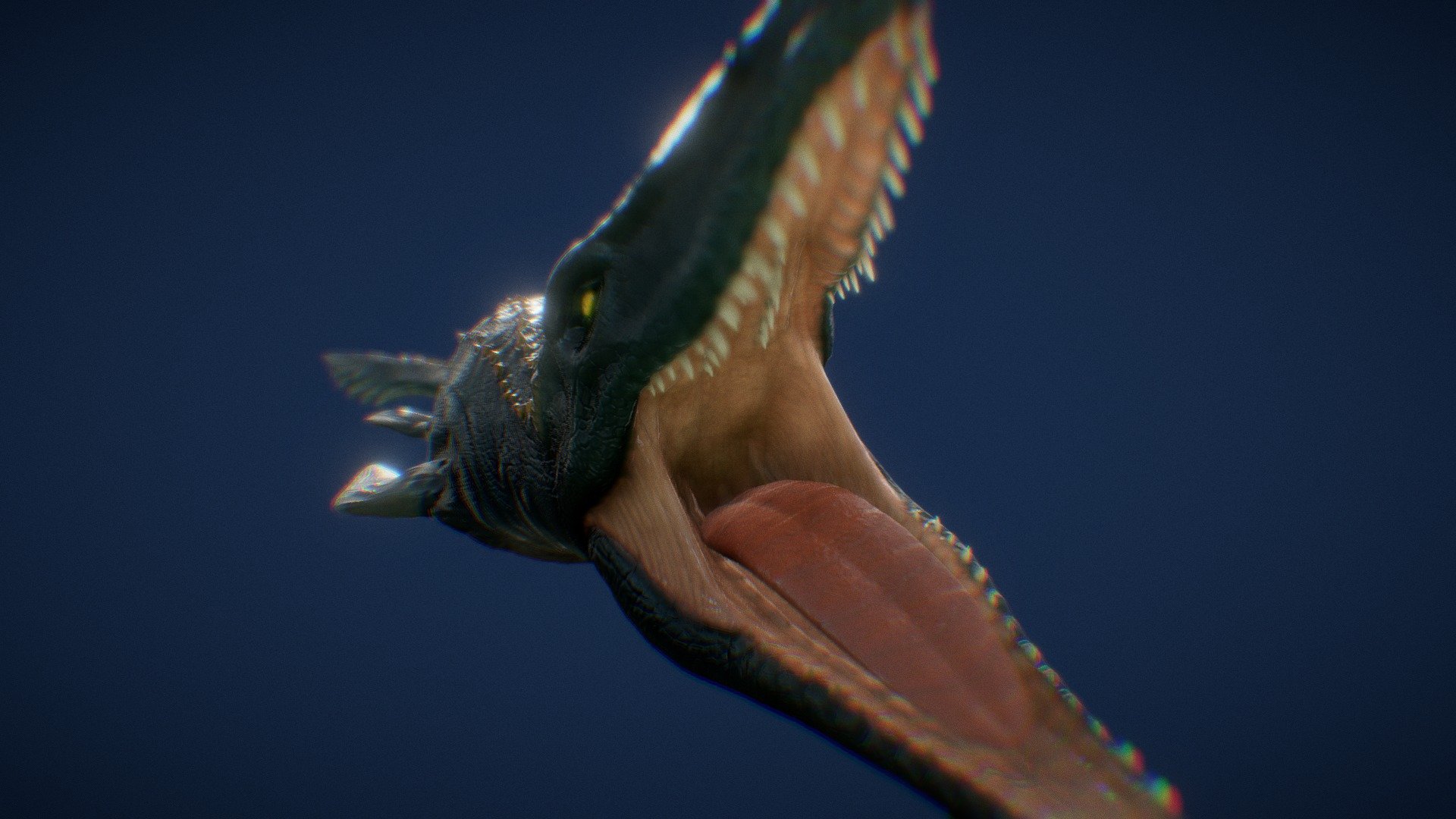 Mosasaurus - Download Free 3D model by DailyArt (@D.art) [4a1feec ...