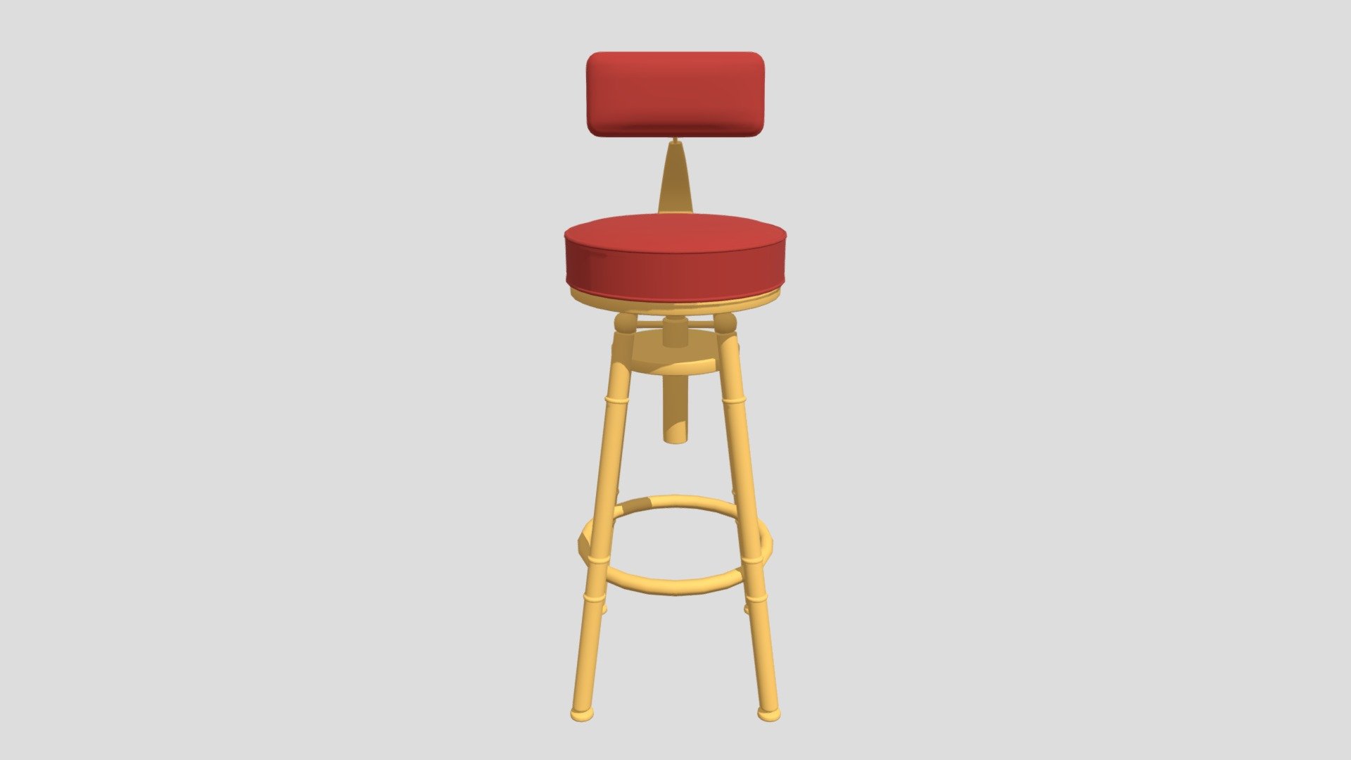 Fantastic Furniture - Shiloh Bar Stool - Download Free 3D model by ...