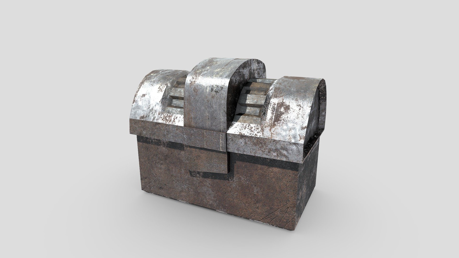 Rusty Chest - 3D model by Adam Polus (@adamp545) [4a221b8] - Sketchfab