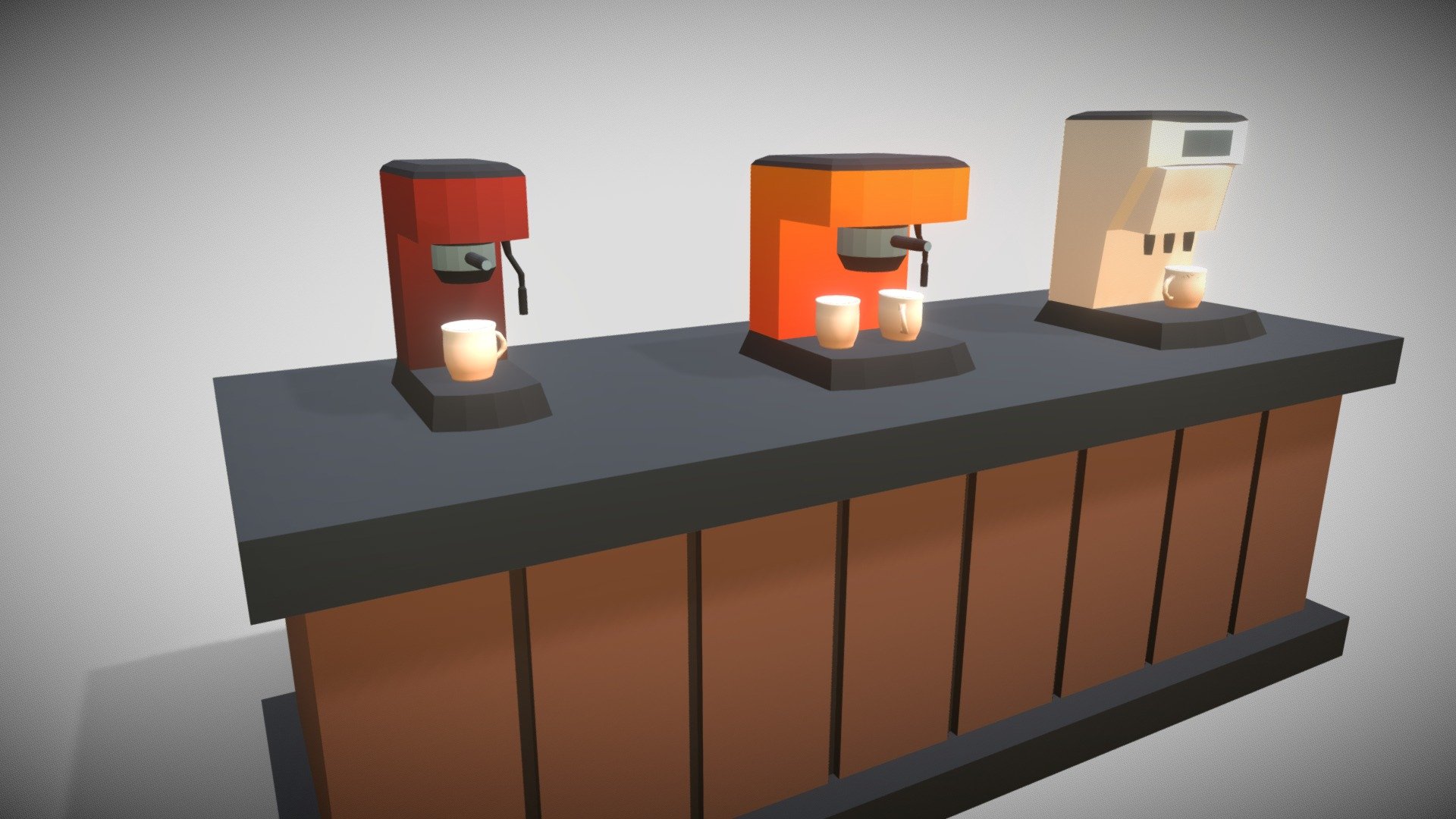 Coffee Machines - 3D model by A.S.D. (@arvindsudarshan53) [4a23711 ...