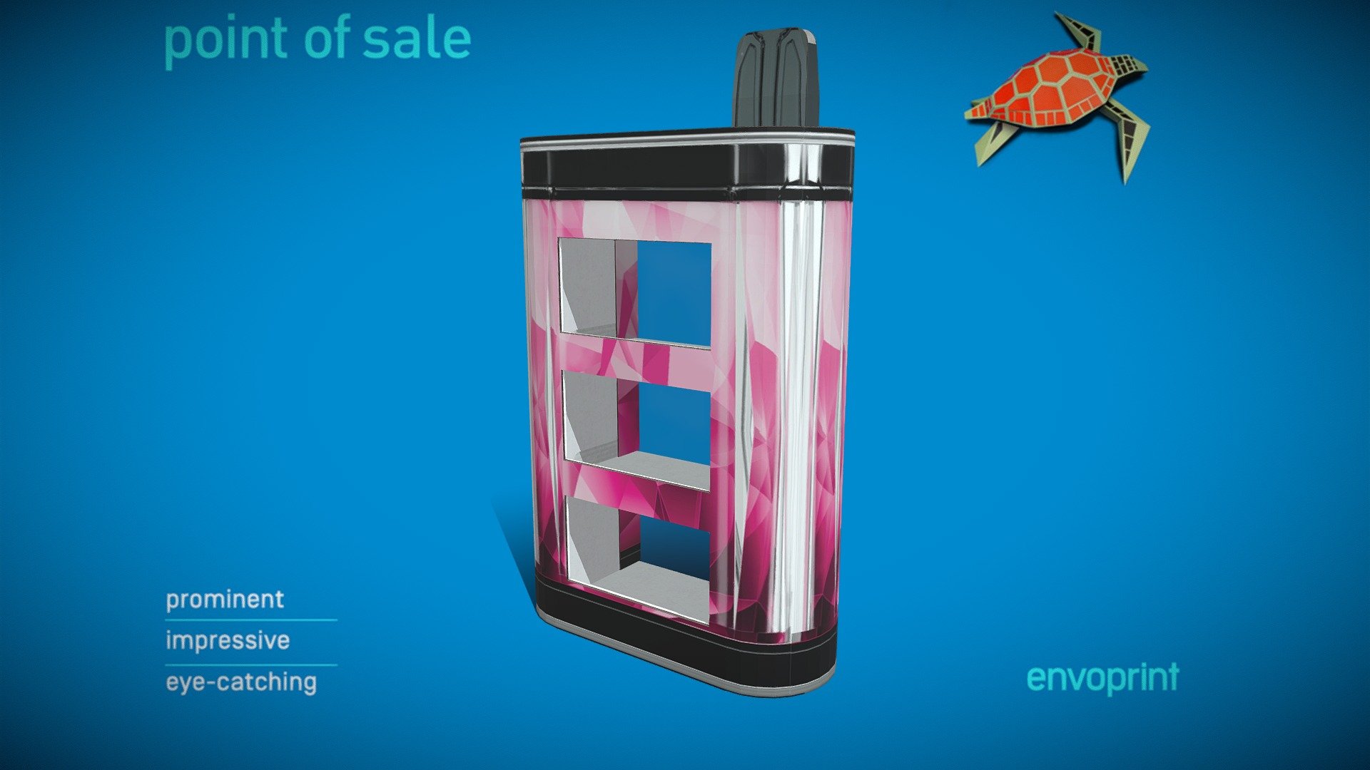 DinnerLady Vape Curved Display - 3D model by envoprint (@keithenvoprint ...