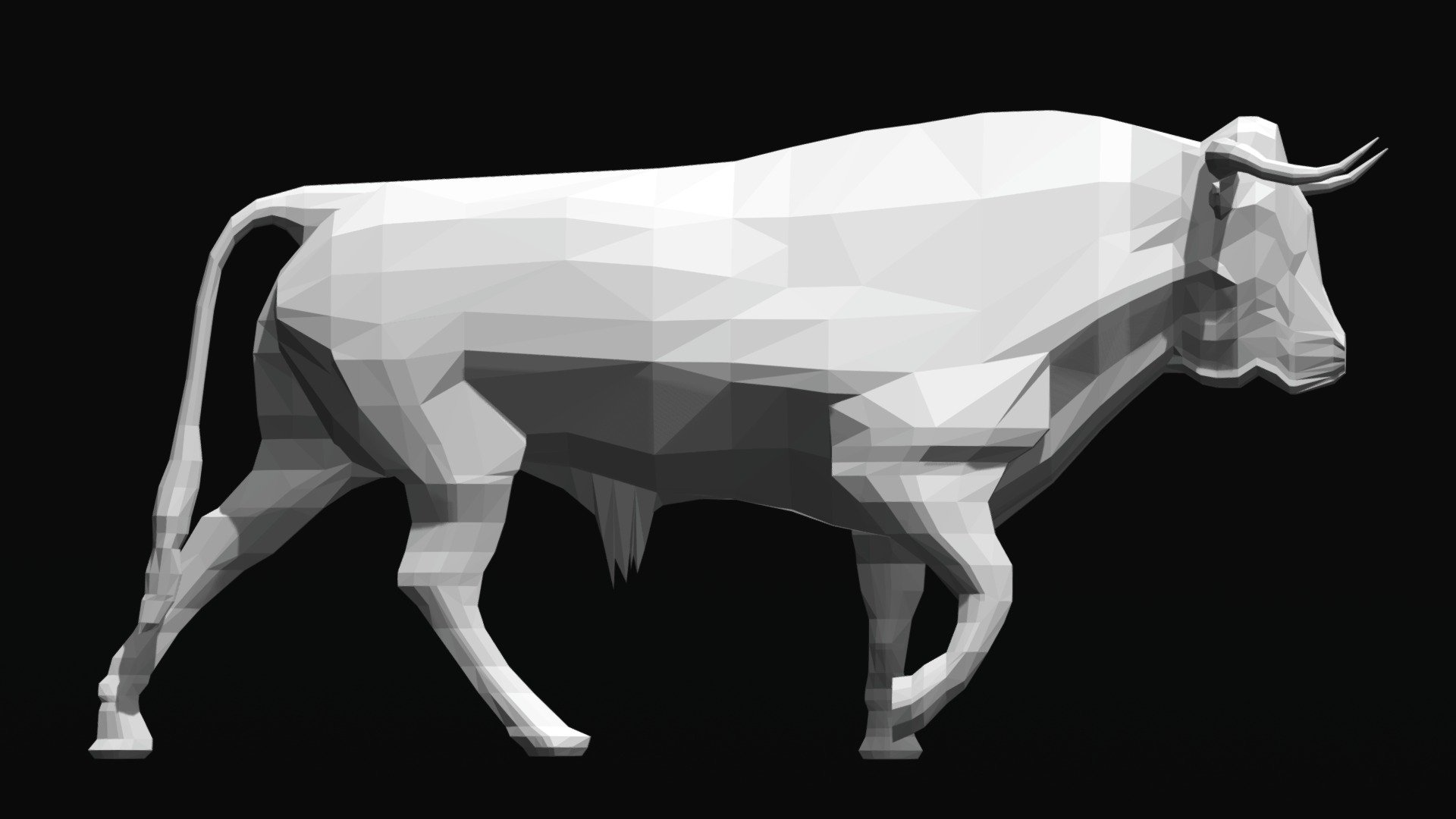 BISON LOWPOLY - Buy Royalty Free 3D model by DTA DESIGN STUDIO ...