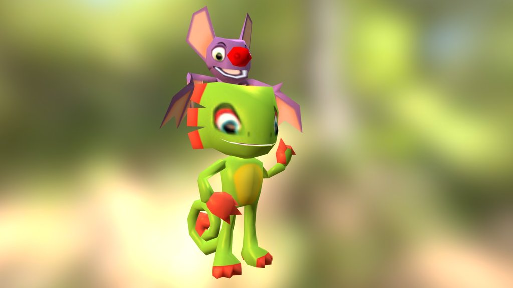 yooka - A 3D model collection by SneakyKappaG - Sketchfab