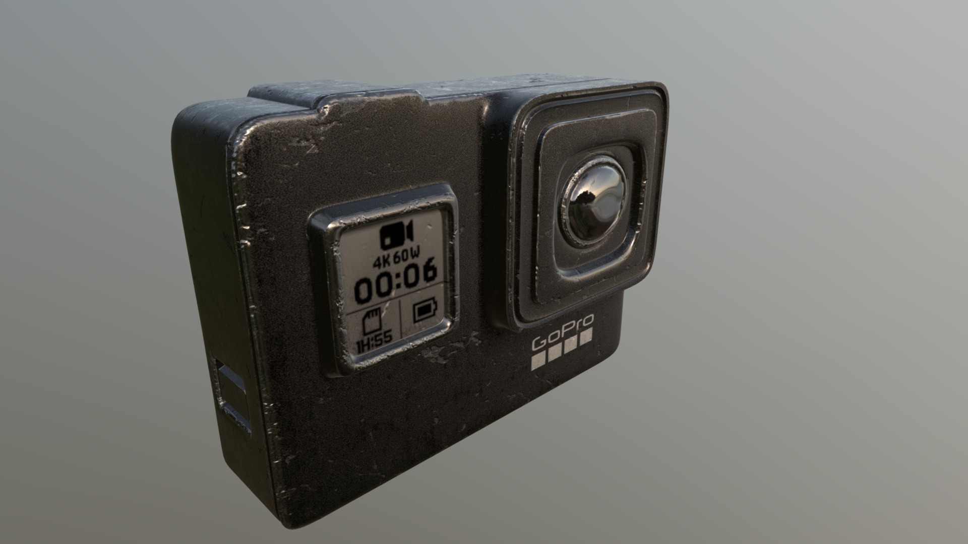 Gopro 6 - 3D model by rastro.multimedia [4a27816] - Sketchfab