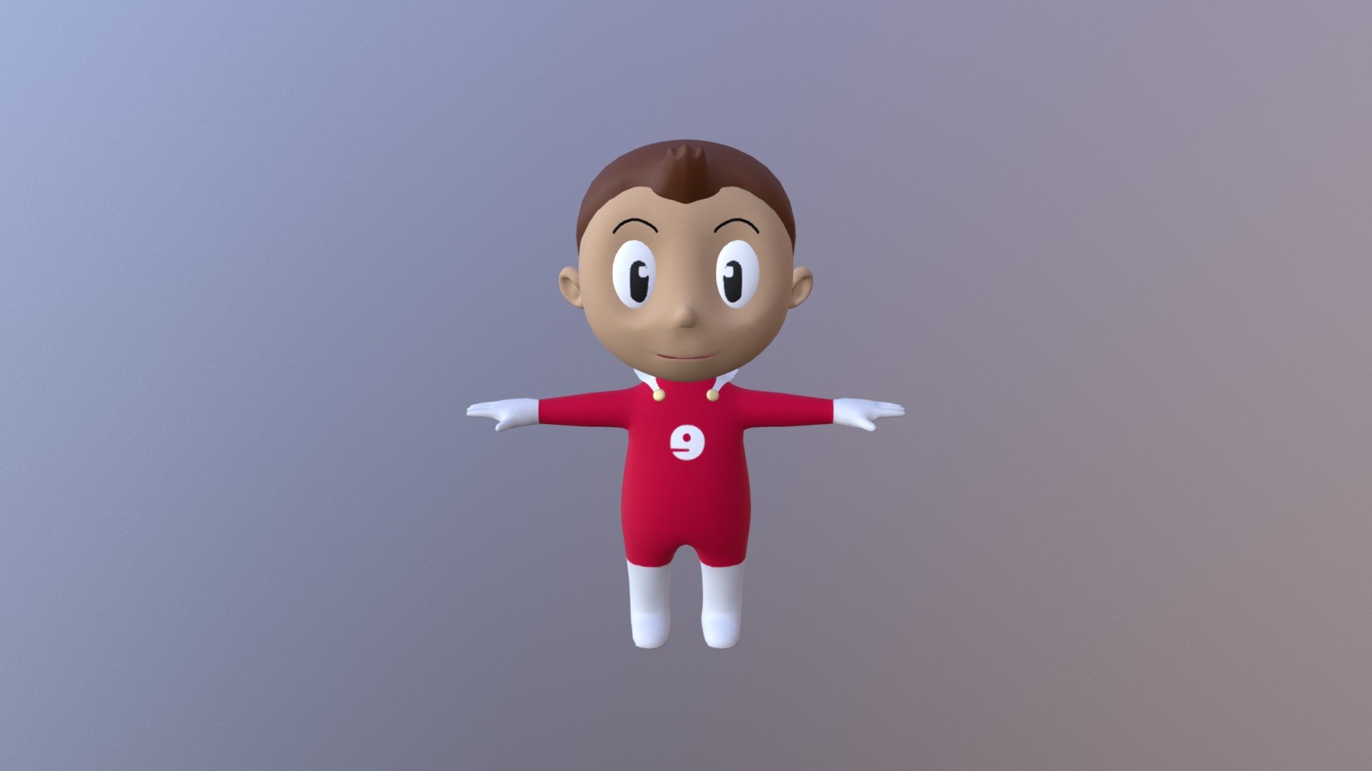 Astro_kid - 3D model by Ryo_Wang [4a27f77] - Sketchfab