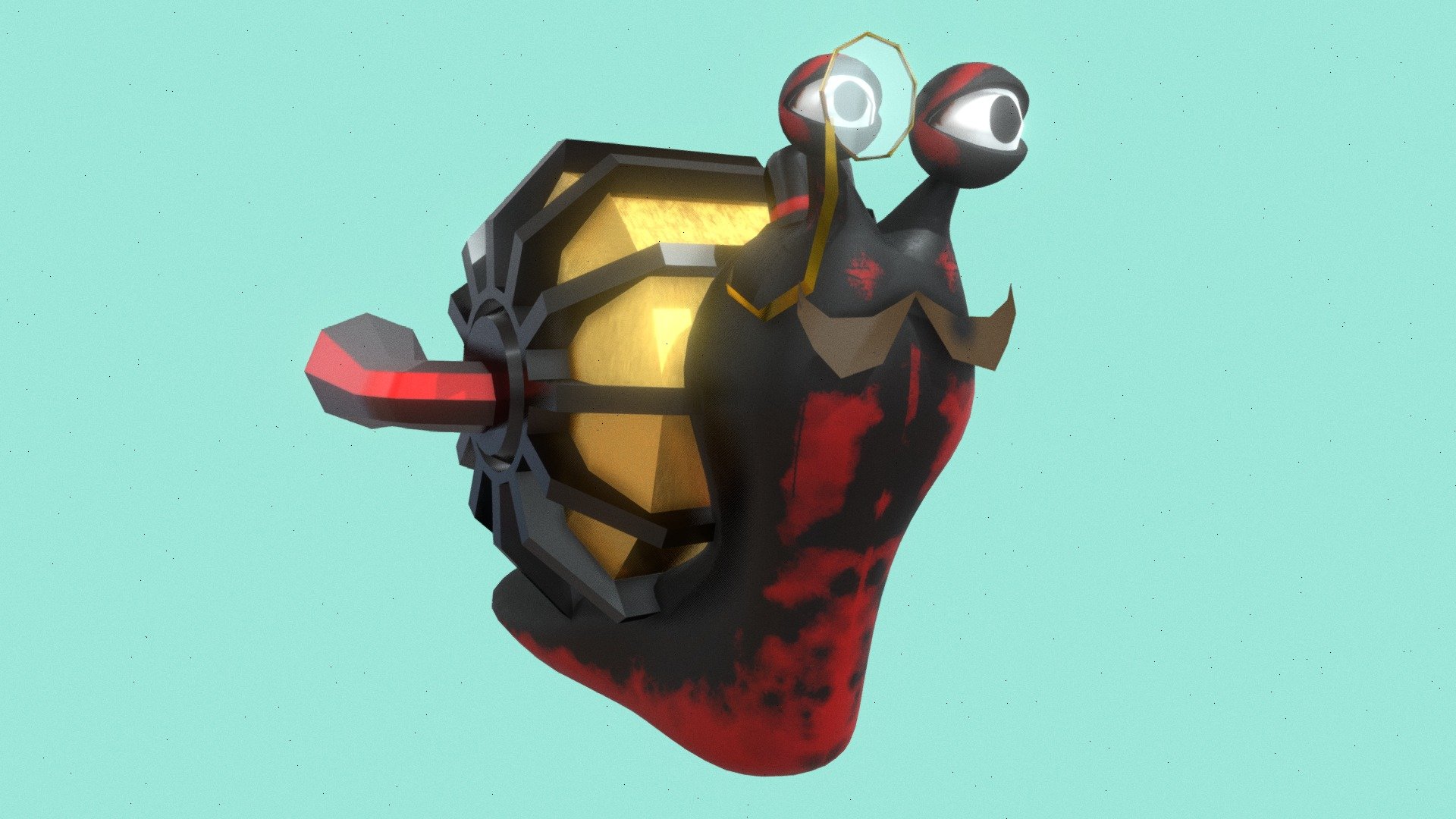 Turbo Snail - 3D model by Silvr3D [4a2802c] - Sketchfab
