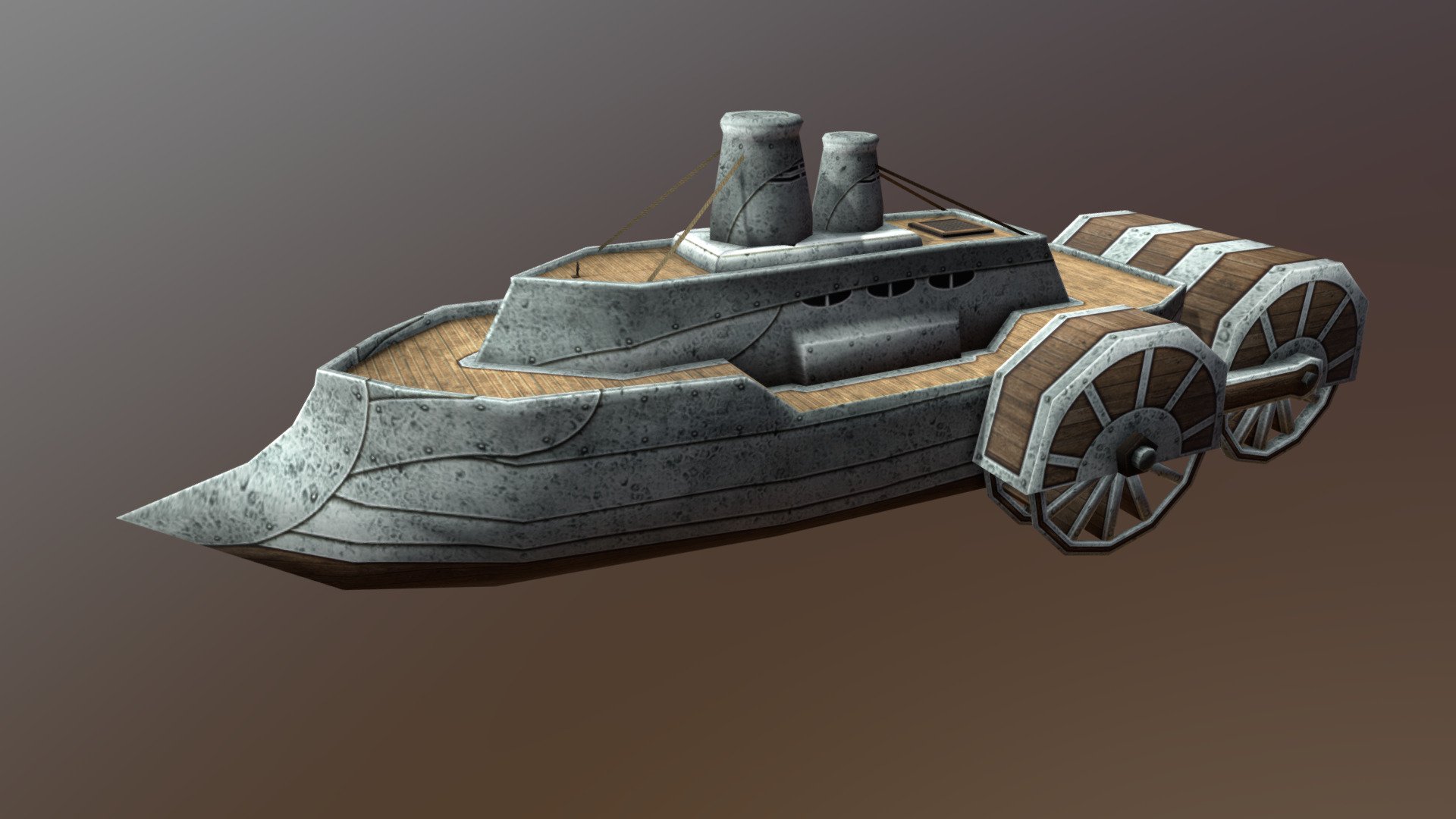 Alliance Warship - 3D model by Preston Powell (@hoodoovan) [4a28b99 ...