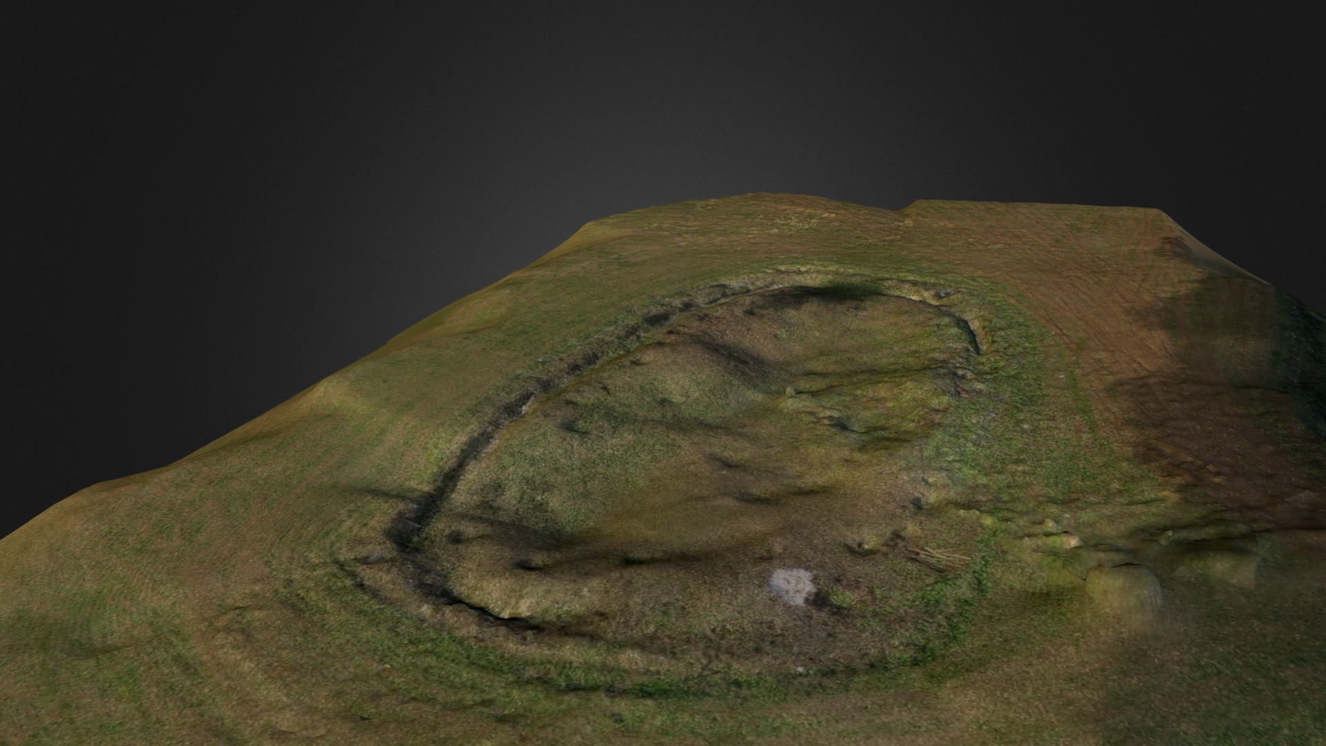 UAV survey Blackquarries Hill Long Barrow - 3D model by bris-dhsupport ...
