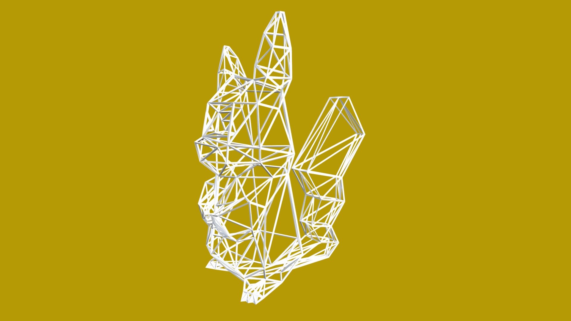 Pikachu Pokemon Wireframe - Download Free 3D model by escala.libre.mx ...