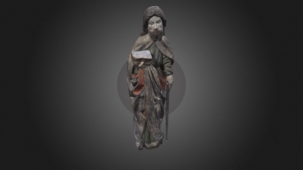 rzeźba Św. Szymon - 3D model by Muzeum Slaskie in Katowice ...