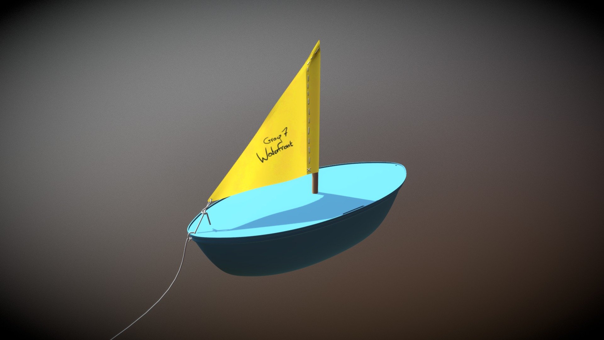 Bootje - Groep 7 Waterfront - 3D model by Perre Verhoeven (@Perre ...