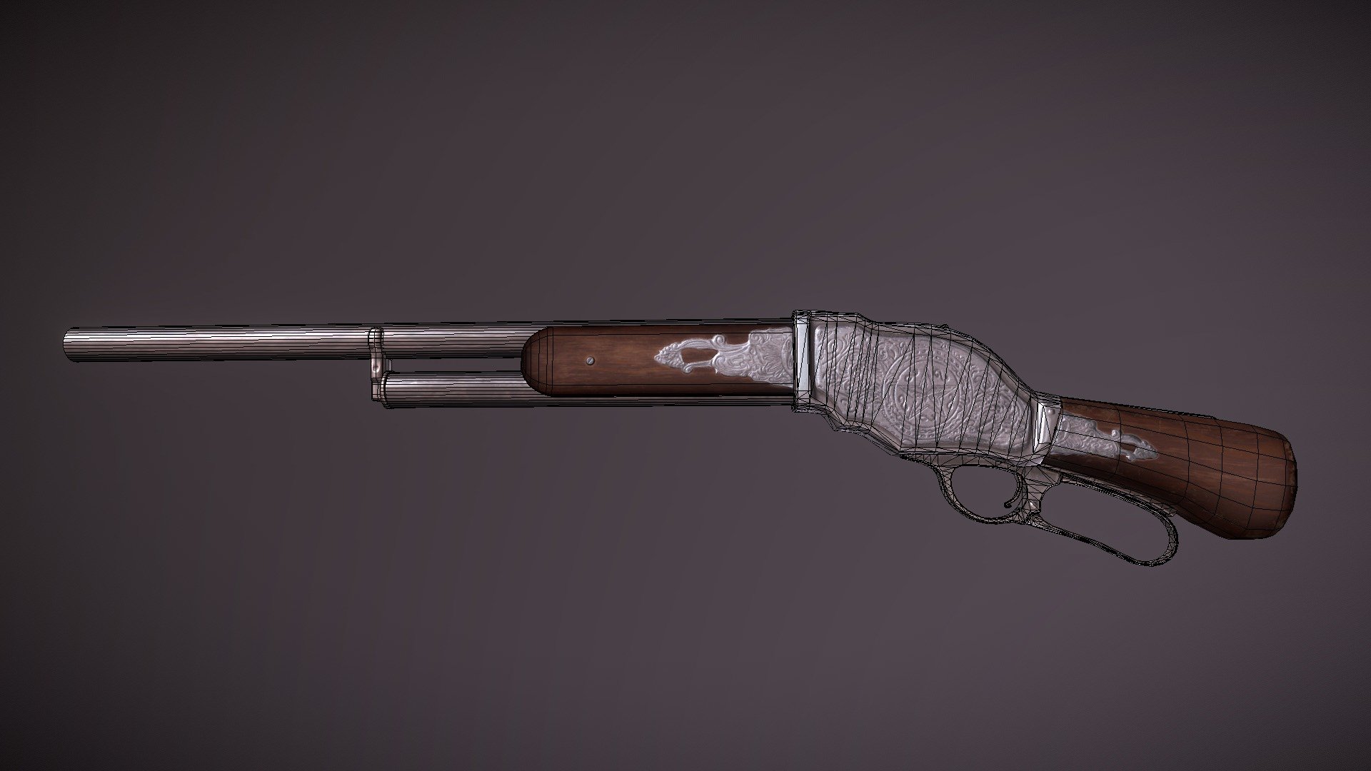 Ghost Rider - Shotgun - 3D model by Isabelle (@isabelledouaihy ...