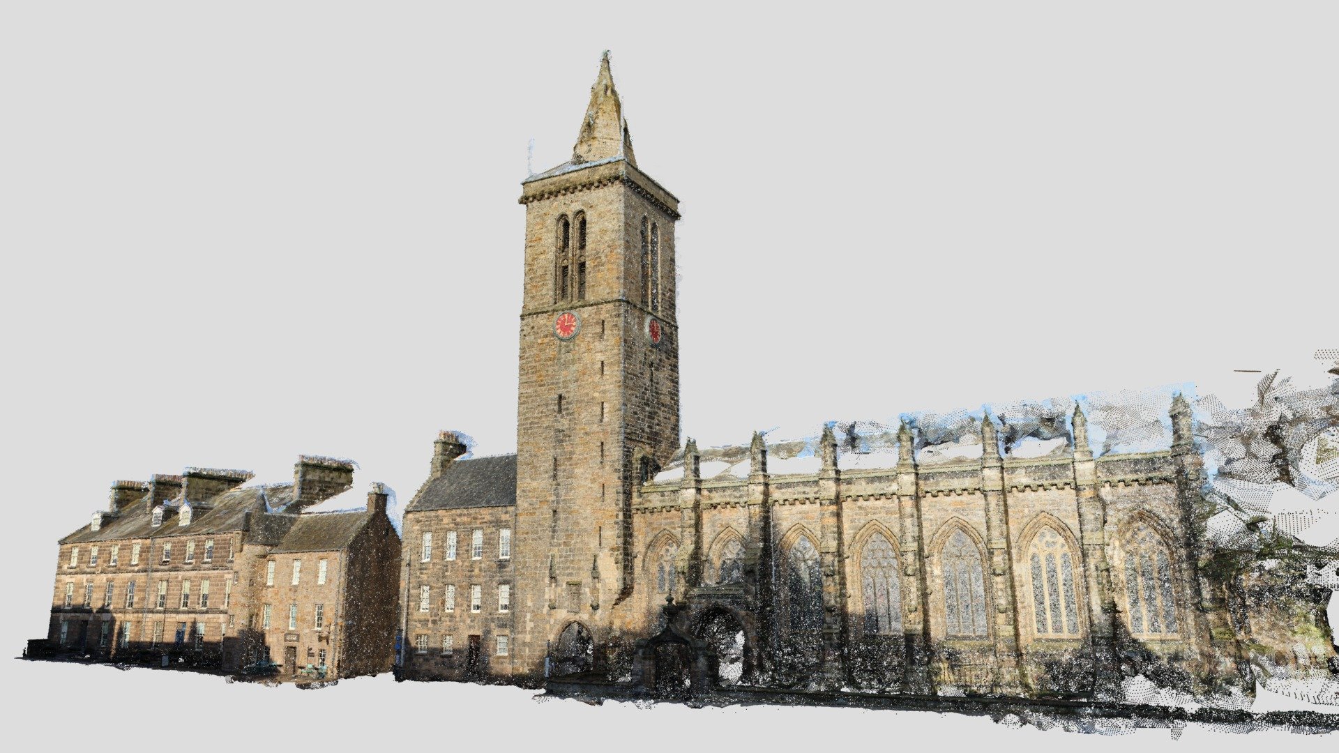 Scotland: St Andrews, St Salvators (North St) - Download Free 3D model ...