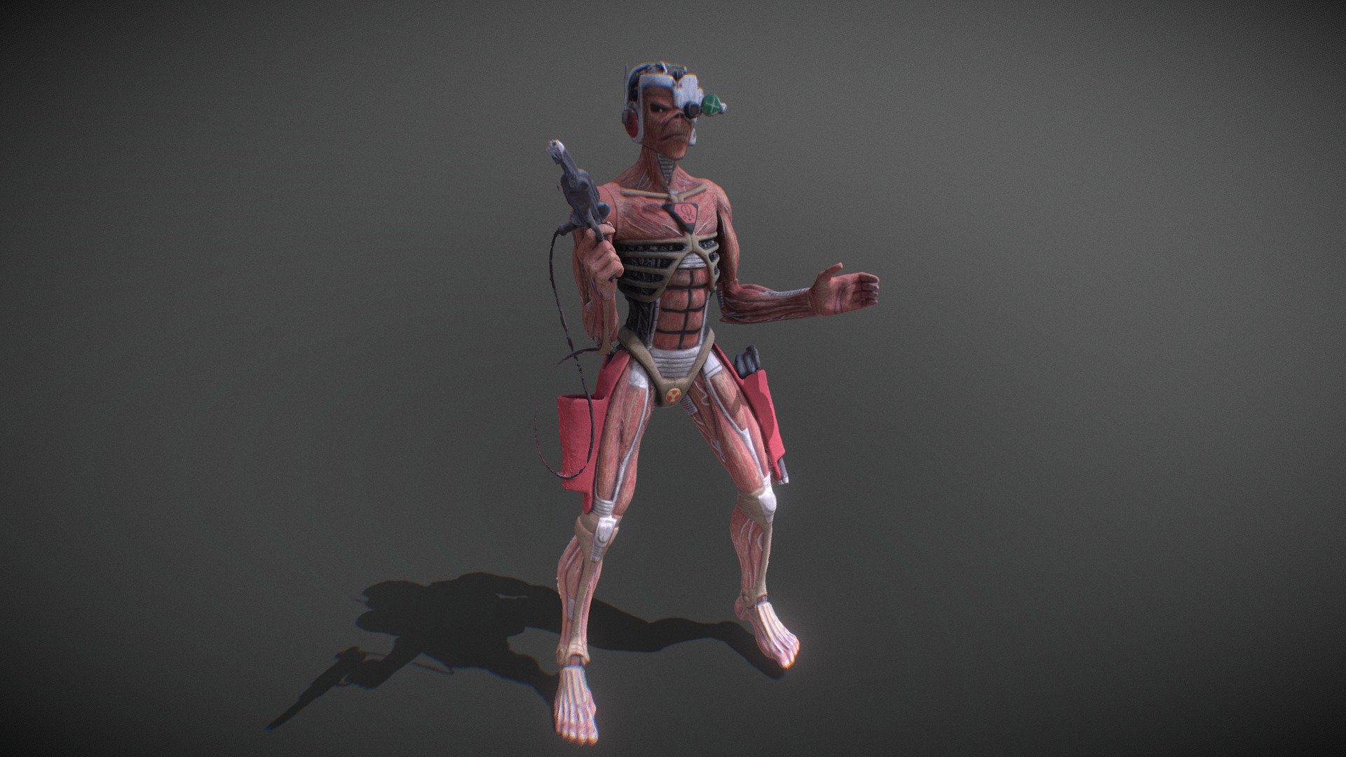 Cyborg - 3D model by Anestis Koutsoudis (@akoutsou) [4a2f87c] - Sketchfab