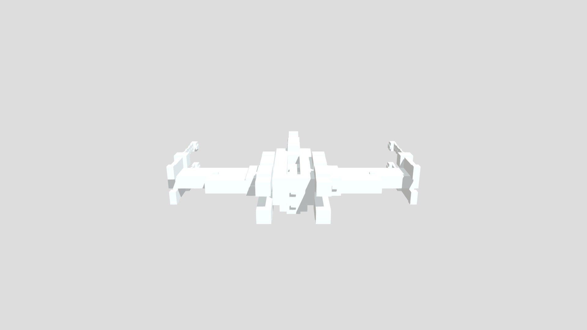 Minecraft X-Wing (Closed wing) - Download Free 3D model by Tigerar1 ...