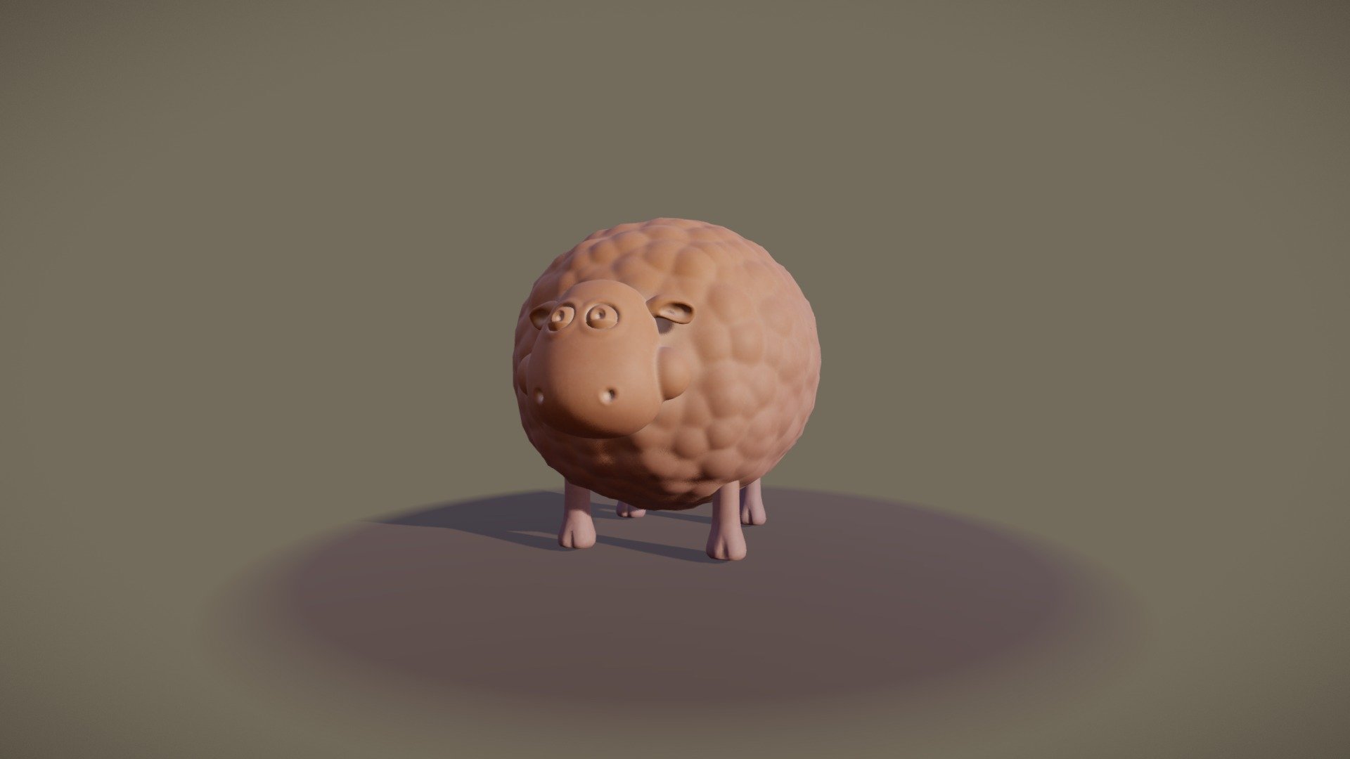 Sculpt January18 Day 27 Fluffy - 3D model by stoat256 [4a30e3f] - Sketchfab