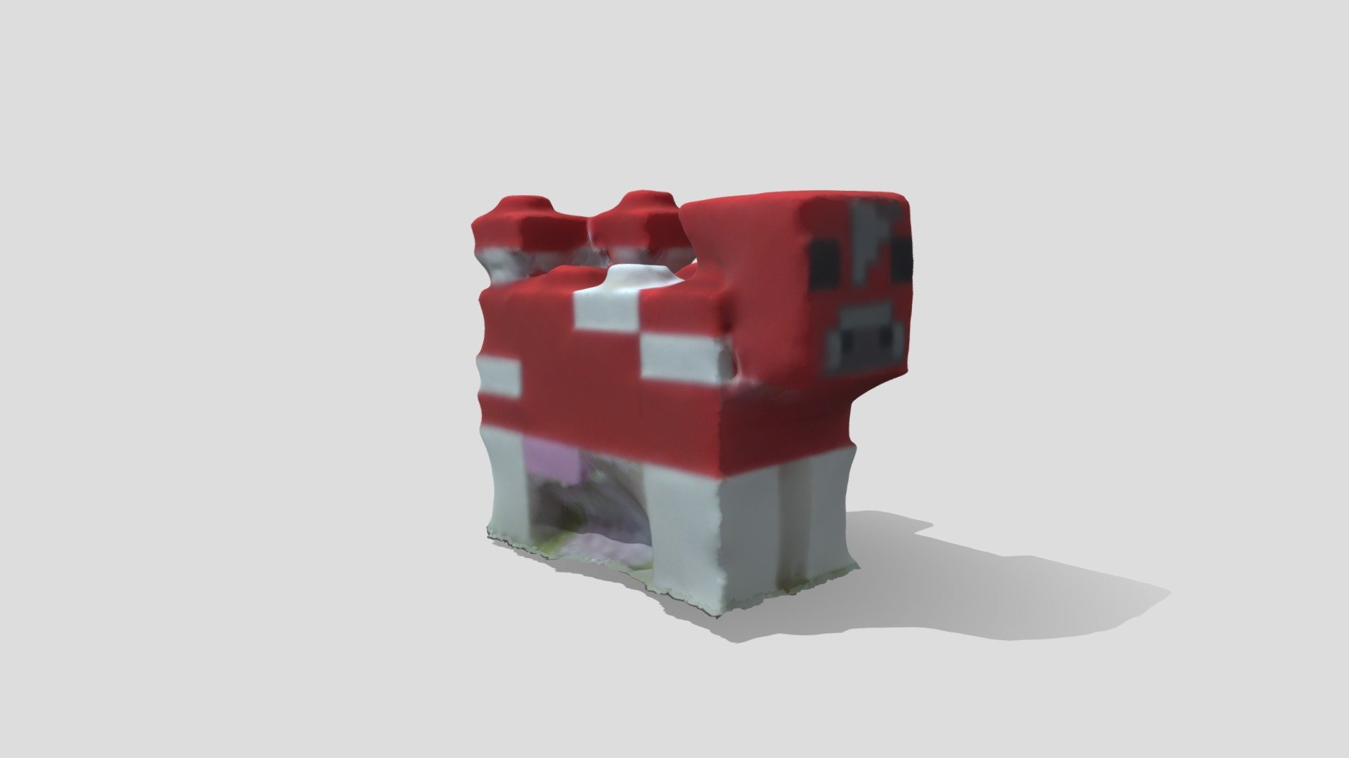 Minecraft Cow - 3D model by casey.w [4a31189] - Sketchfab