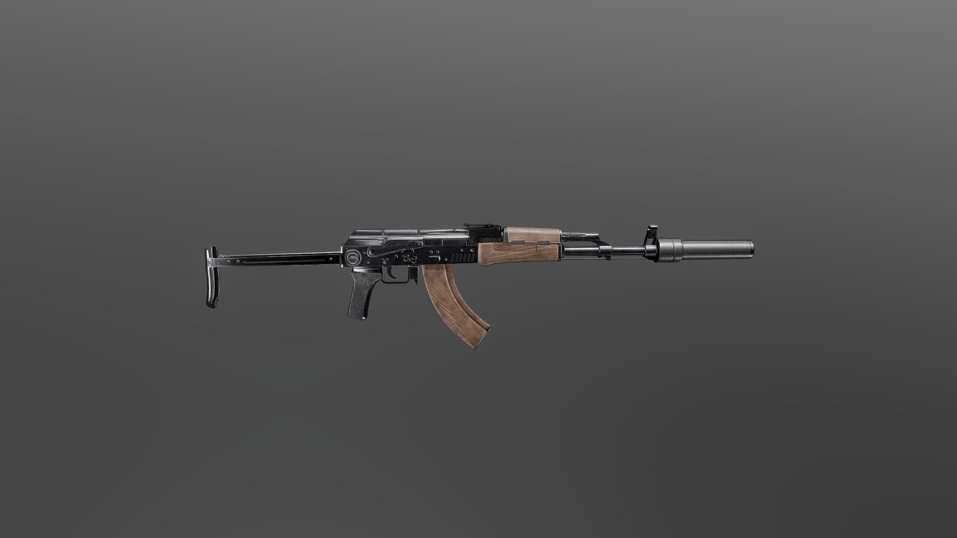 AKms - 3D model by Garage-B14 (@garageb14) [4a321e5] - Sketchfab