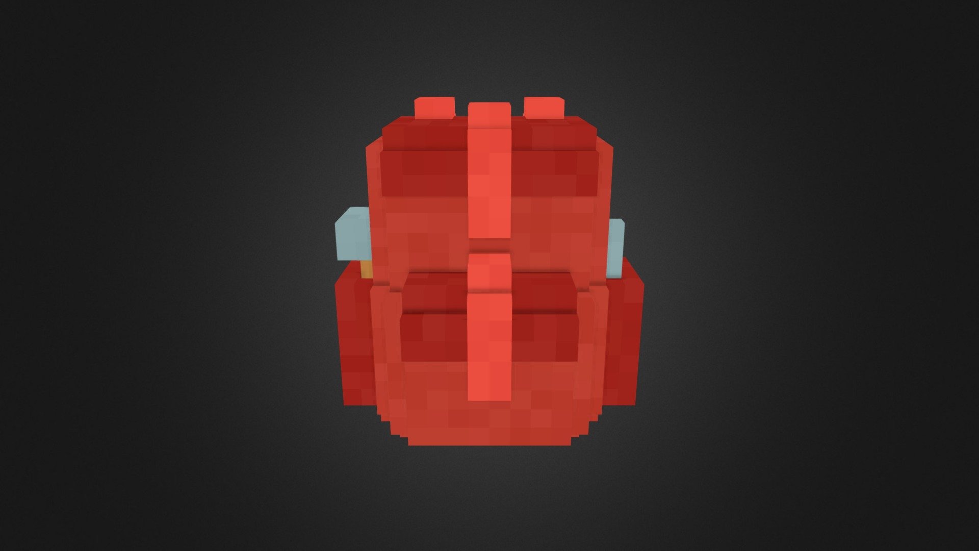 Red Backpack - 3D model by Doorms (@gamedav7) [4a3287f] - Sketchfab