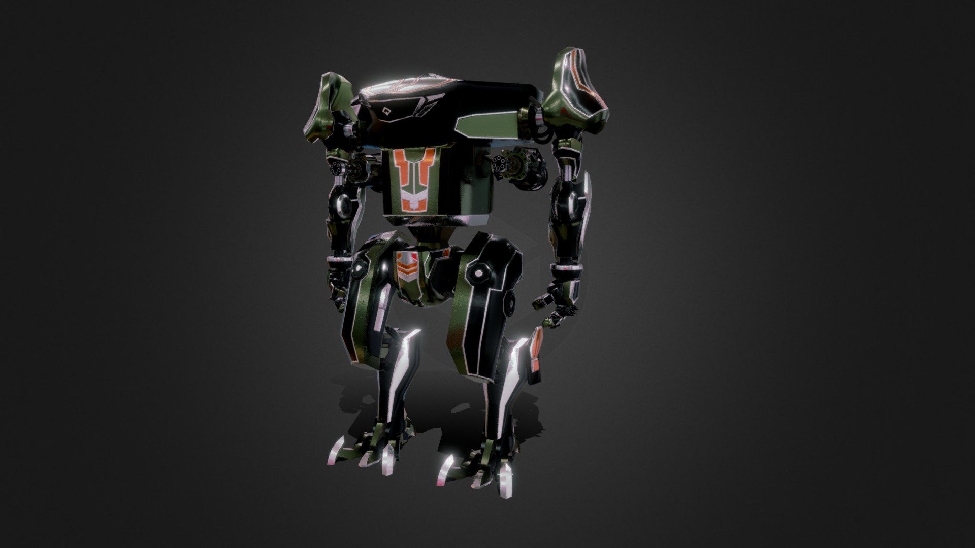 Mark 2 (Cyber-Avatar) - 3D model by Monhoo [4a33294] - Sketchfab