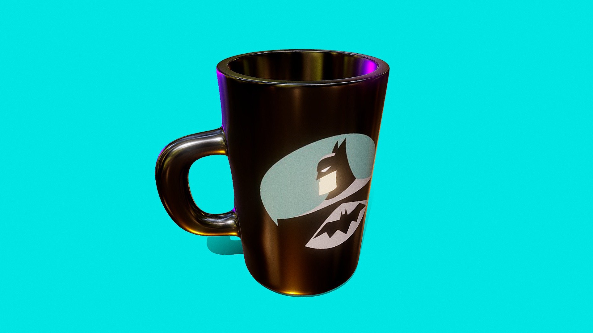Batman cup/mug - Buy Royalty Free 3D model by Gabriel Diego (@gabrieldi ...
