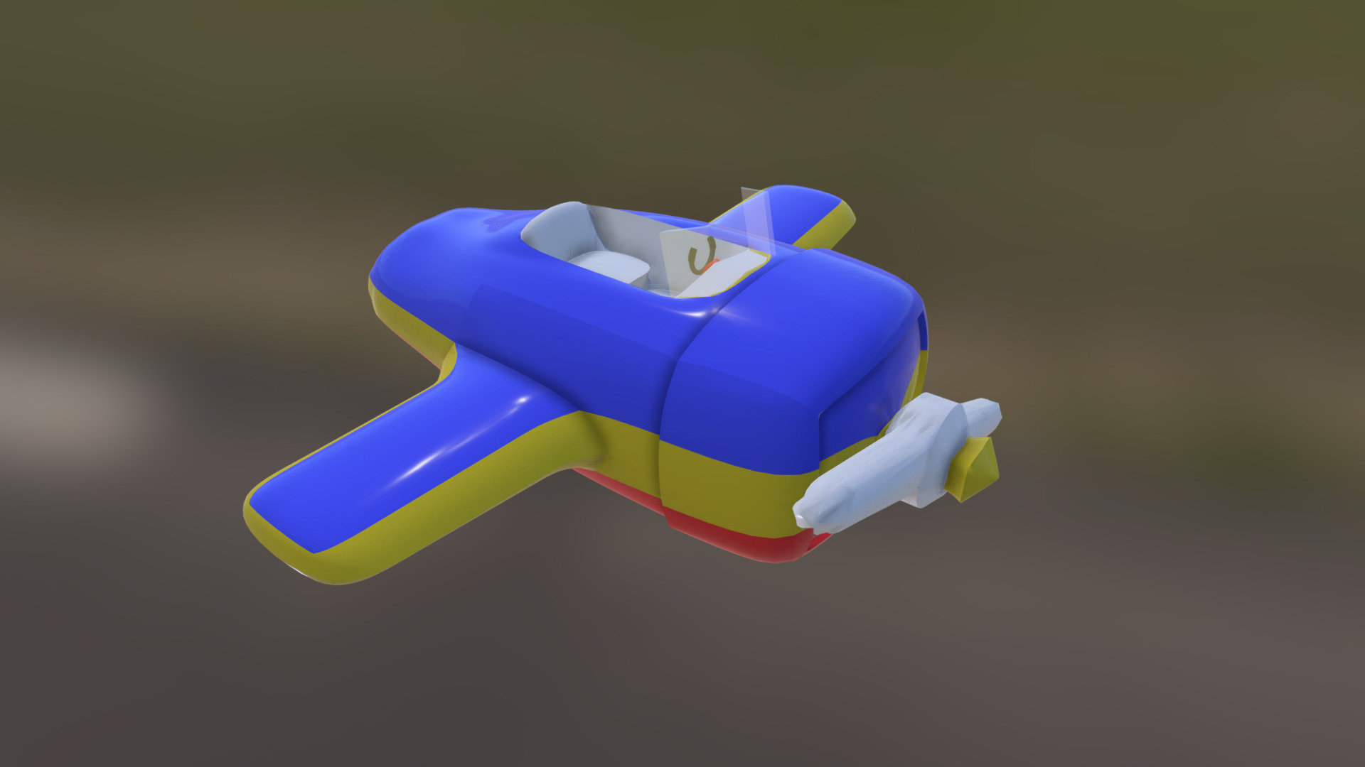 Avião Cartoon - 3D model by Everton Nobre (@evertonobre) [4a3438b ...