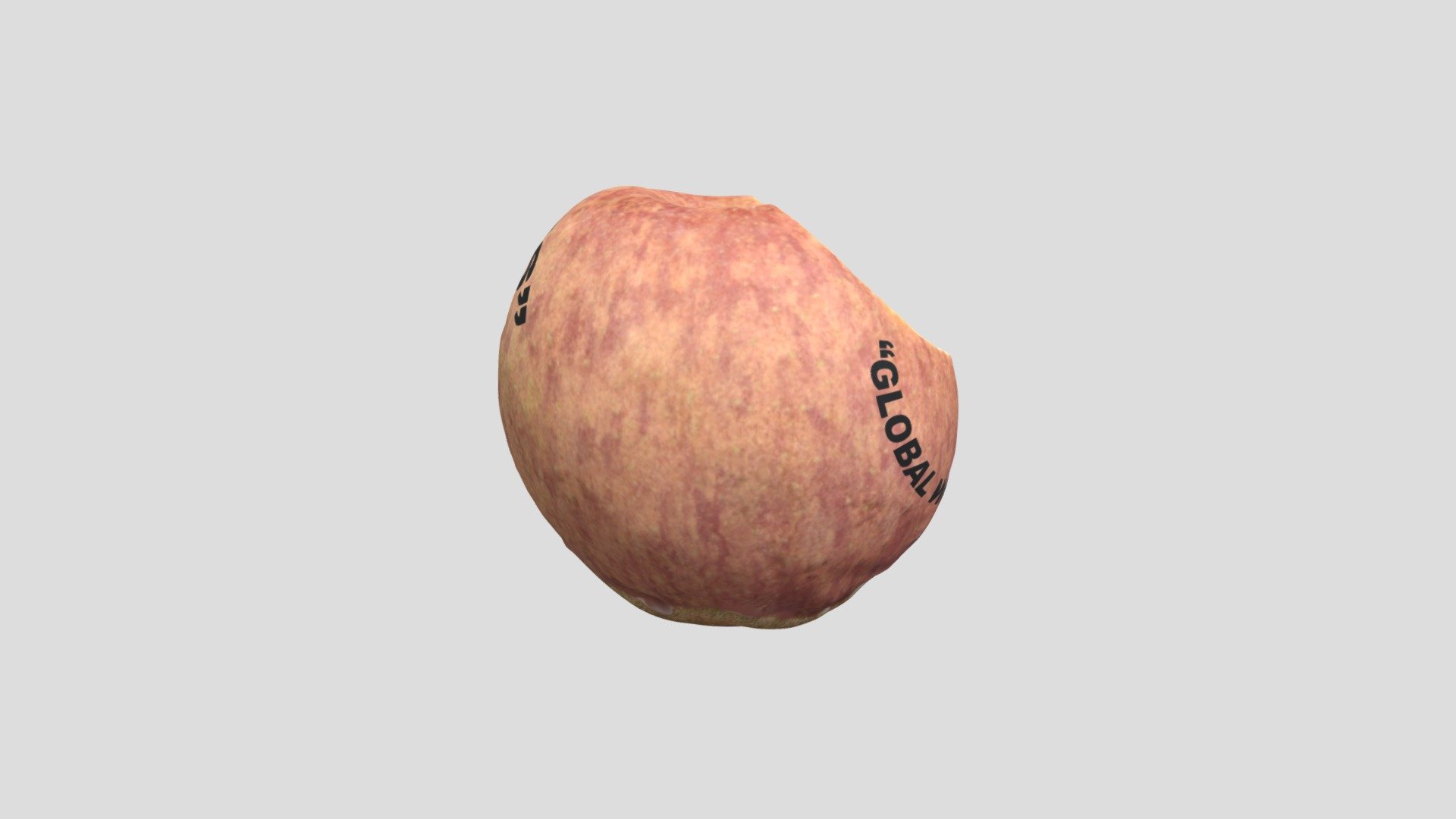 Apple_earth - 3D model by hyunjunkim [4a35e8e] - Sketchfab