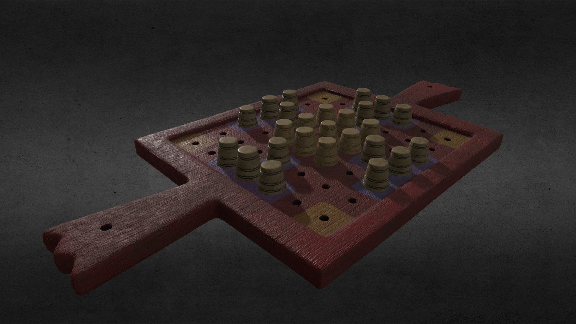 Waterford Hnefatafl Game Board - 3D model by simon.dowling [4a39583 ...