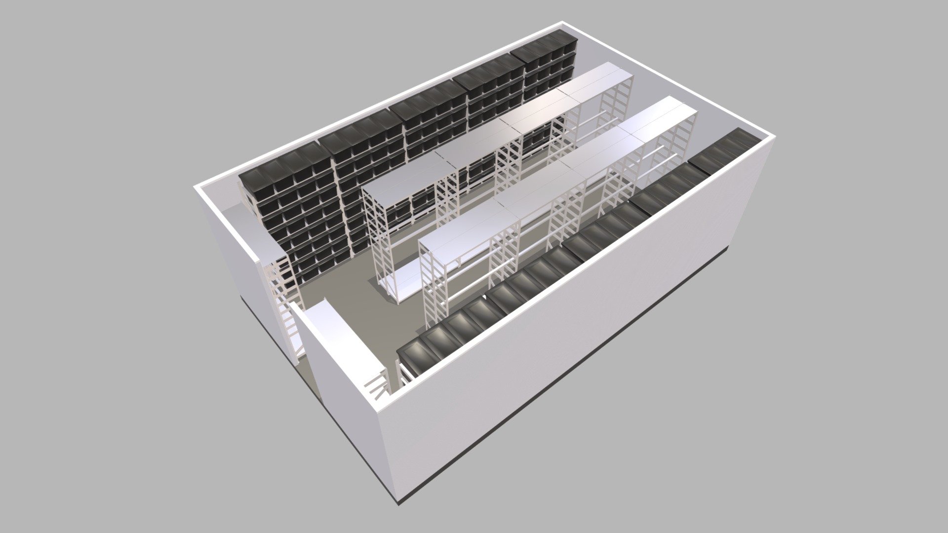 Rack1a - 3D model by CongoSystems [4a3aaab] - Sketchfab