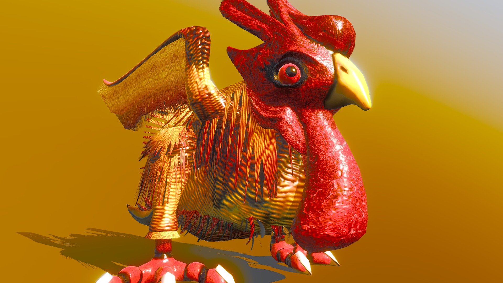 Cockatrice - Download Free 3D model by Rickerson (@Rickerson.Martines ...