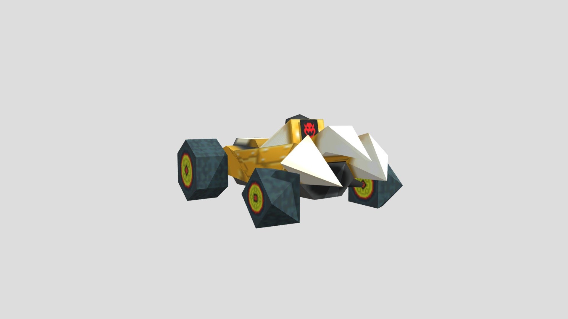 DS D Si - Mario Kart DS - Tyrant - Download Free 3D model by ...