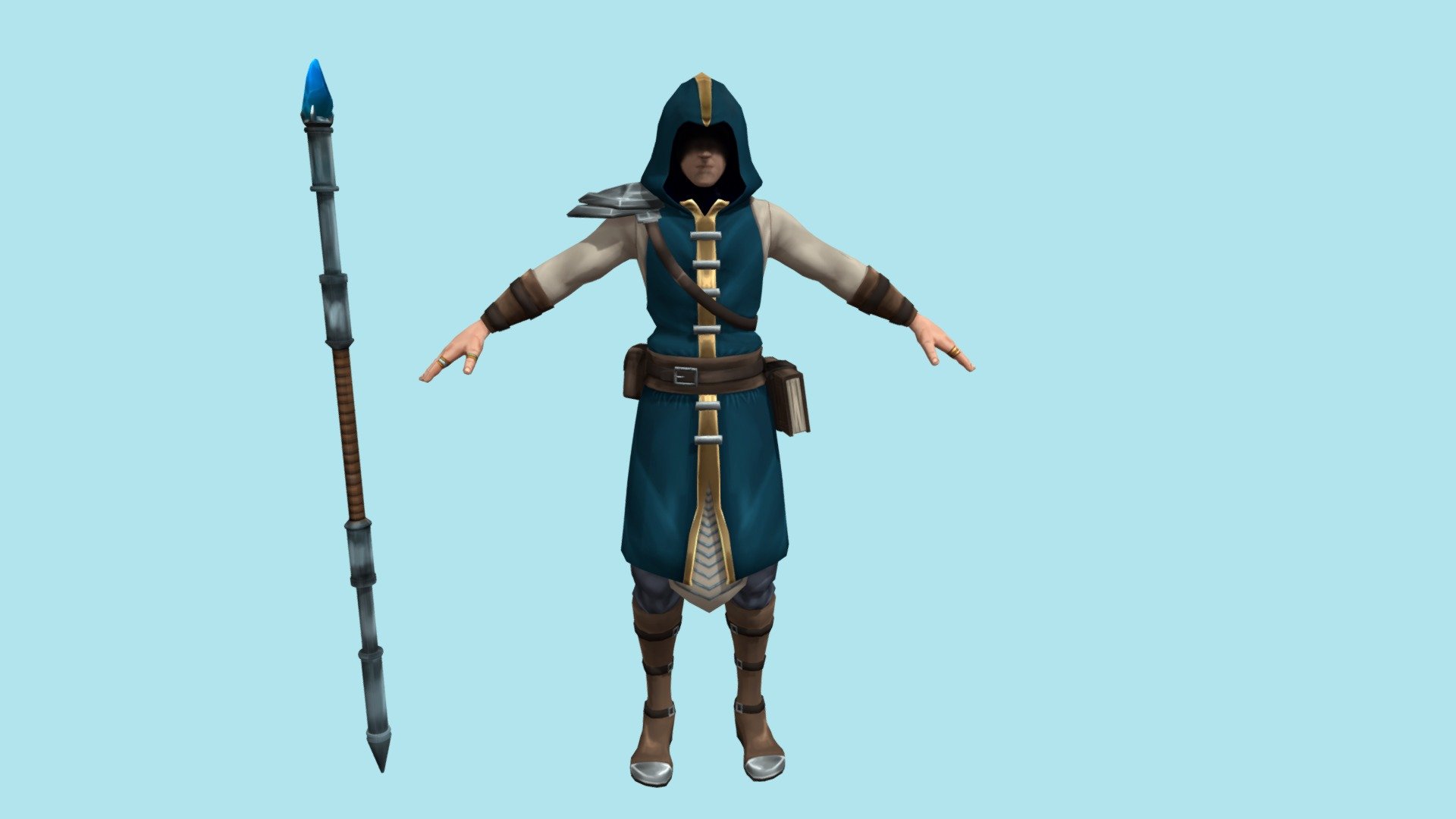 Mage - 3D model by Victor W Hariyono (@Victor.Wahyu.Hariyono) [4a3b876 ...