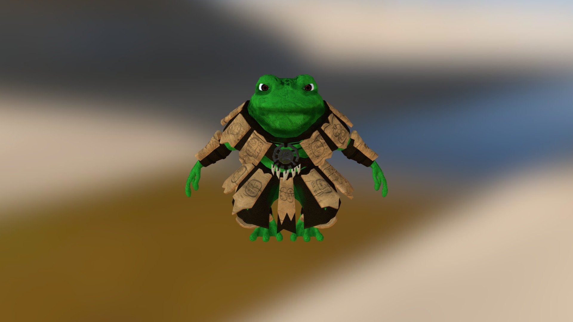 Huix Warrior - 3D model by JBriell [4a3c3c3] - Sketchfab