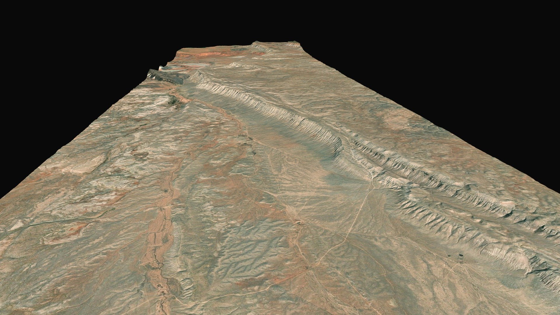 Hurricane Fault, USA - Download Free 3D model by Sara Carena ...