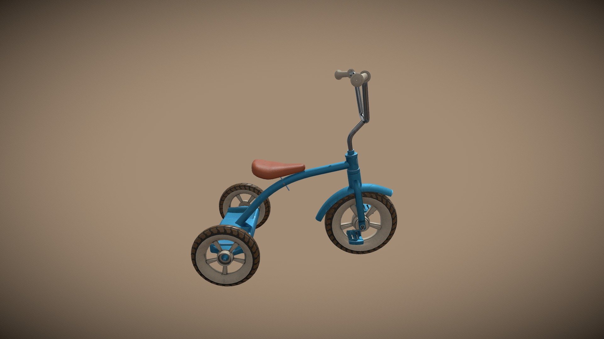 Tricycle - 3D model by Josee Giroux (@Teckdana) [4a3de5b] - Sketchfab