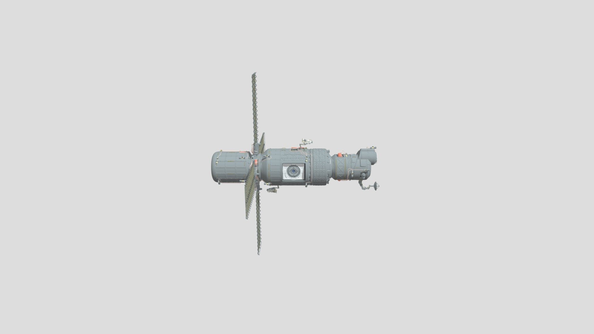 Scifi Spacestation - 3D model by muklissadewo [4a3e449] - Sketchfab
