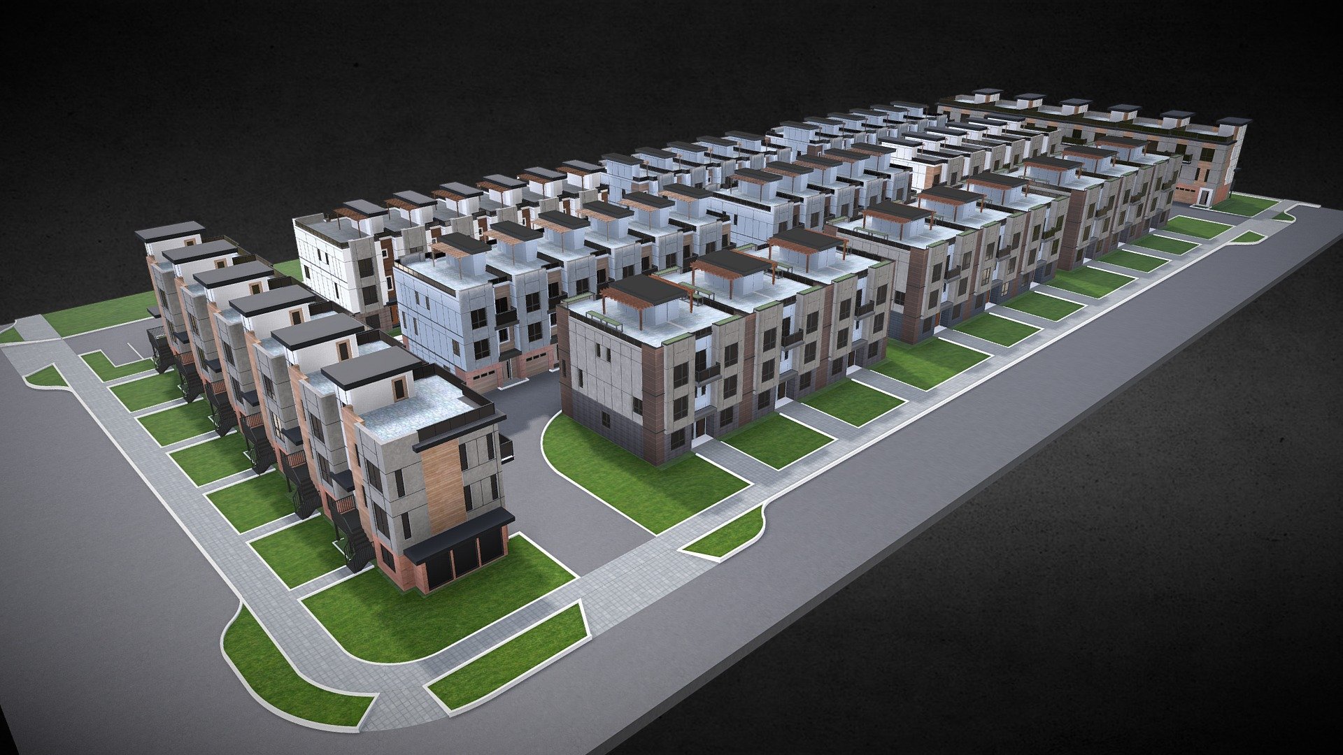 John Higgins - 360 spin model of 3D house - 3D model by Render3DQuick ...
