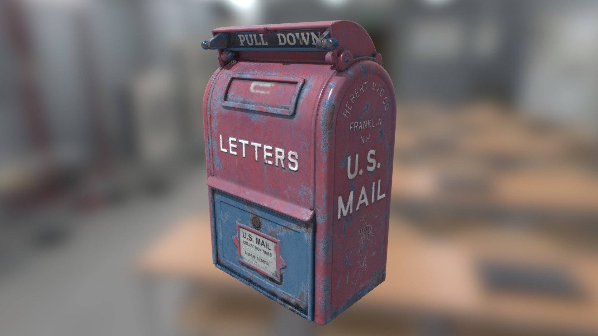 Mailbox - Download Free 3D model by velsigh [4a3f79e] - Sketchfab