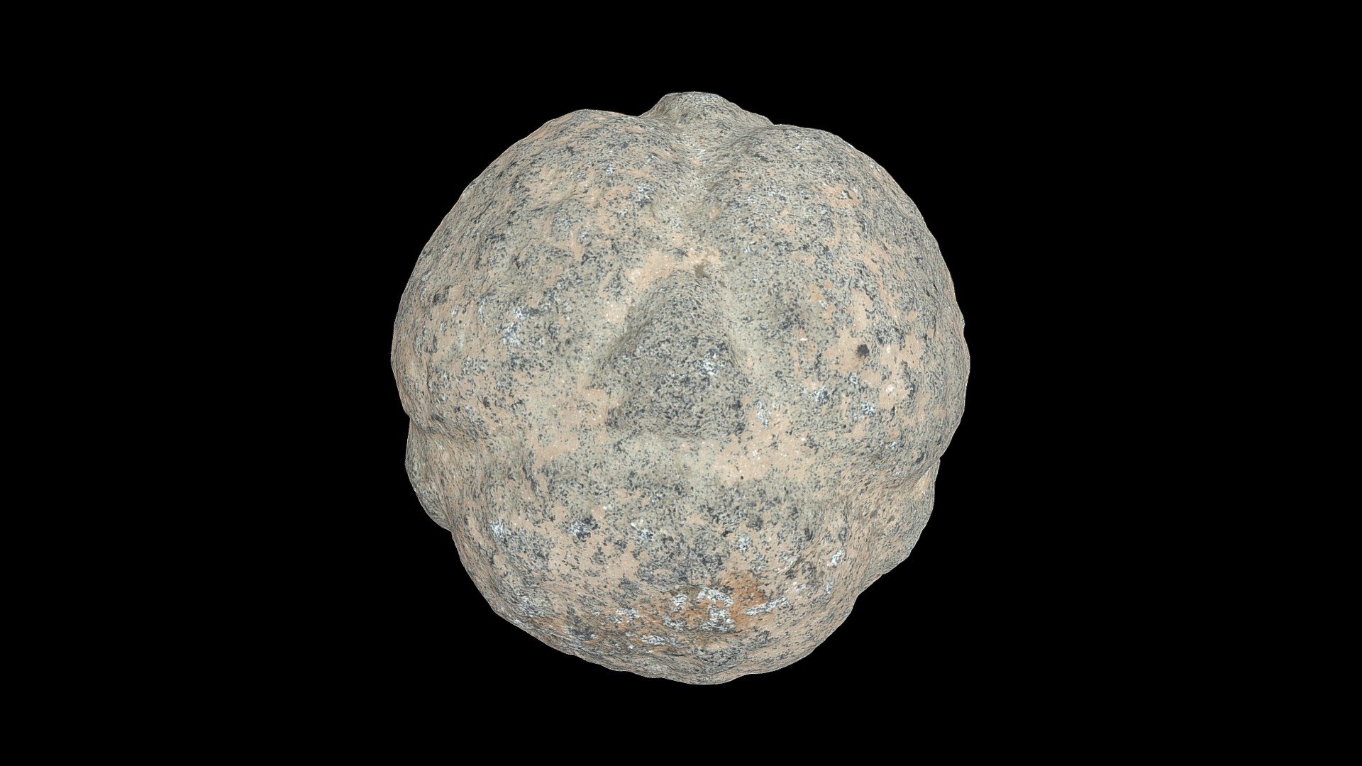 Carved stone ball, Deeside, Aberdeenshire - 3D model by National ...