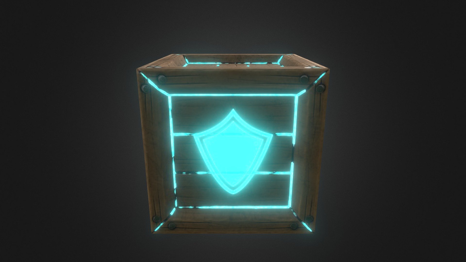 Stylized Crate - Shield - Download Free 3D model by jbhannon [4a427b4 ...