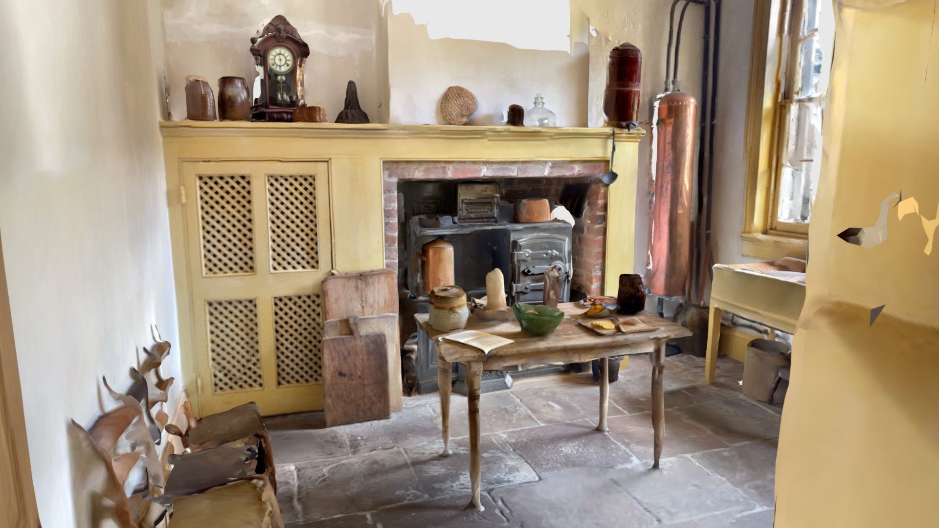 Galligher house kitchen - Download Free 3D model by The Center for ...